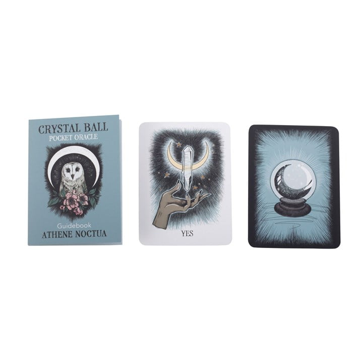 Crystal Ball Pocket Oracle Cards - Rooted In Harmony